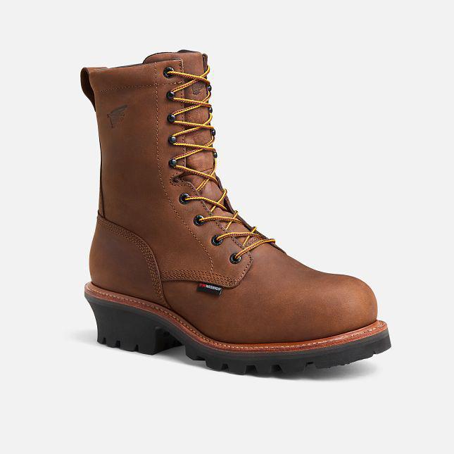 Red Wing Men's 9" LoggerMax Comp Toe Waterproof Boot – Centre Boot Company